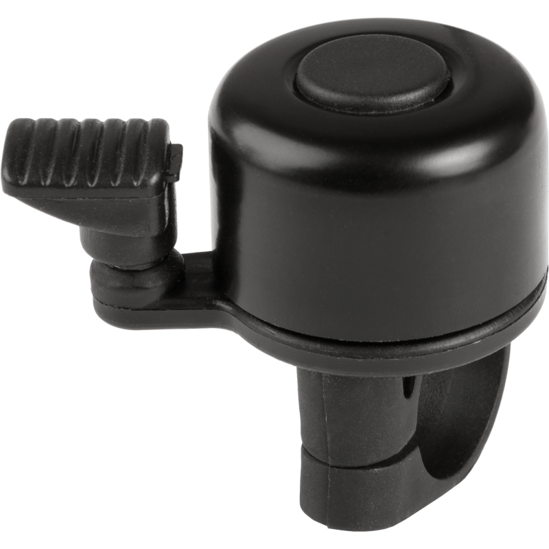 Czarny dzwonek rowerowy standardowy KROSS BUZZER